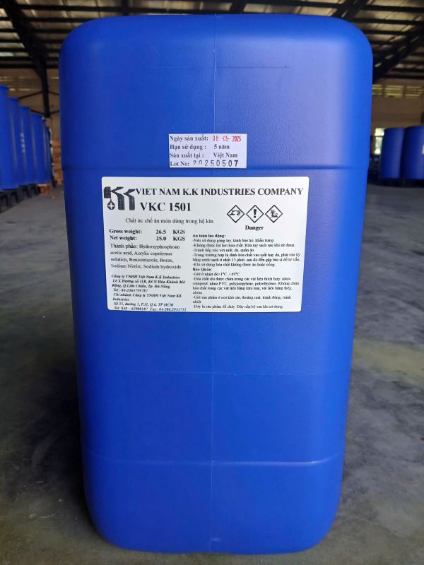 CHẤT ỨC CHẾ ĂN MÒN, CÁU CẶN CHO HỆ LẠNH-VKC-1501